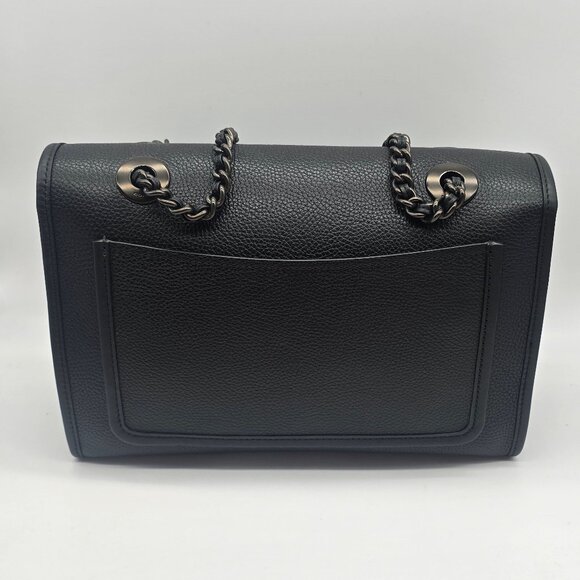 Coach | Bags | Coach Soft Parker Shoulder Bag 75575 Black | Poshmark